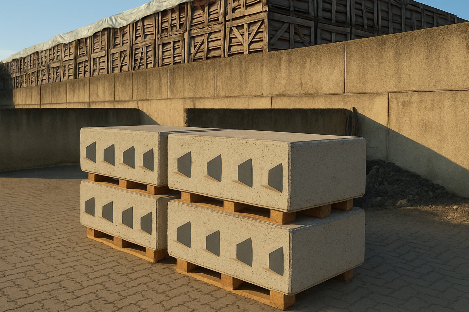 Legosteine aus Beton & Boxensteine – stapelbare Betonblöcke – M2Granit